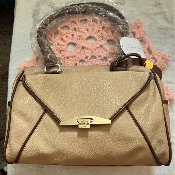 Jessica Simpson | Bags | Nwt Jessica Simpson Paula Sesame Whiskey ...